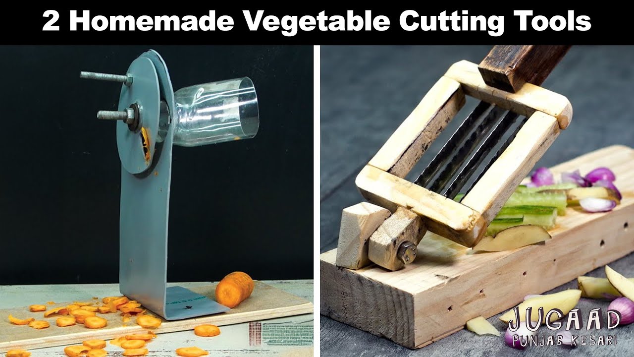 2 Homemade Vegetable Cutting Tools - YouTube
