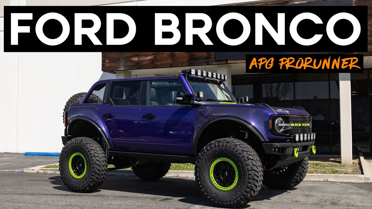 2025 FORD BRONCO CUSTOM BUILD | Bronco Raptor Killer? - YouTube