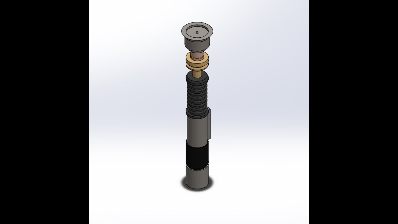 Intro to SOLIDWORKS: Modelling a Basic Star Wars Lightsaber Hilt - YouTube