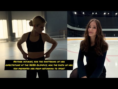 22-year-old Alexandra Trusova trains next to Sofia Akateva at Tutberidze's rink #figureskating 