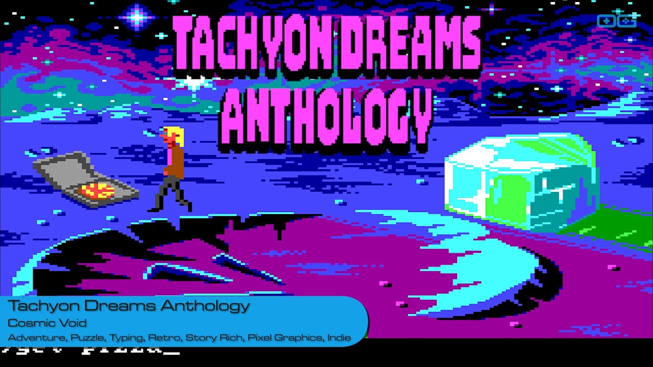 Tachyon Dreams Anthology: 80s-Style Text Adventure Time Travel Fun ...