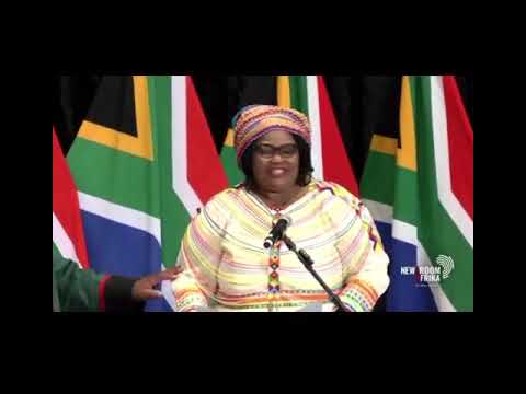 Watch: Funny moments from Pemmy Majodina New Minister of Water and Sanitation