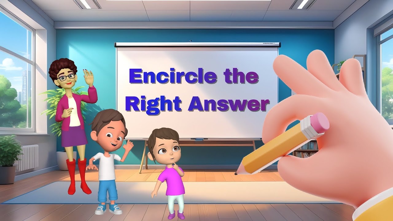 Encircle the Right Answers: Counting with Miss Lily - YouTube