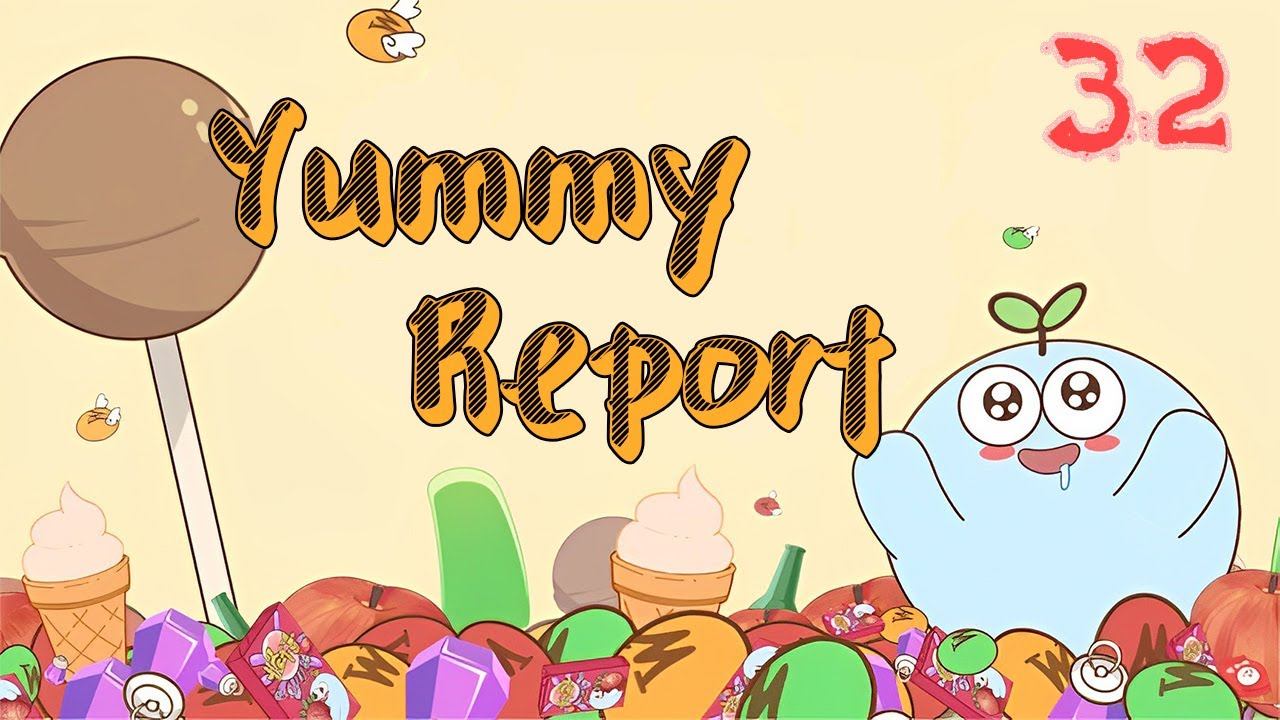 【Yummy Report】☕Green tea, Seaweed slices, Lollipops, Gum🍭🥰【Little ...