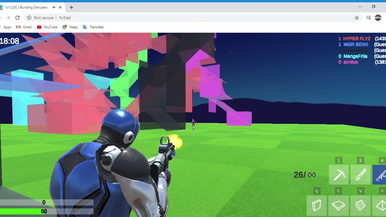 1V1.LOL GAMEPLAY!! (INSANE SHOTS!!) - YouTube