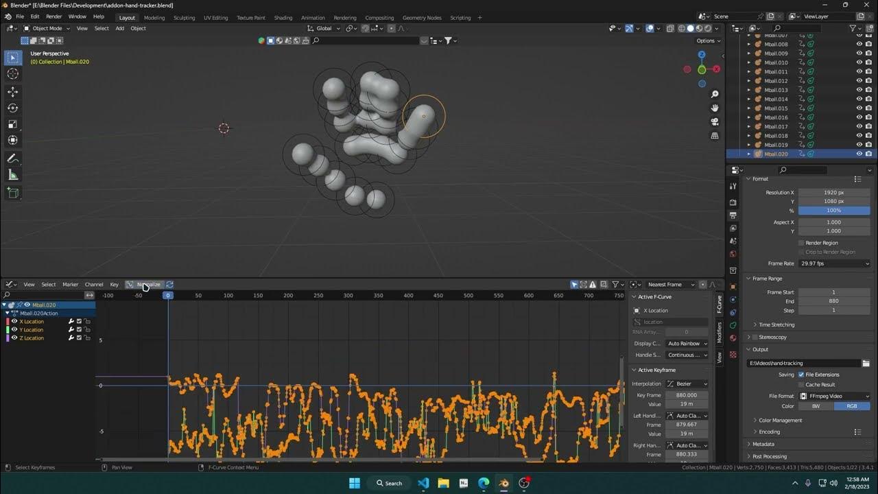 Blender Addon To Translate Mediapipe Landmarks in Python [Showcase ...