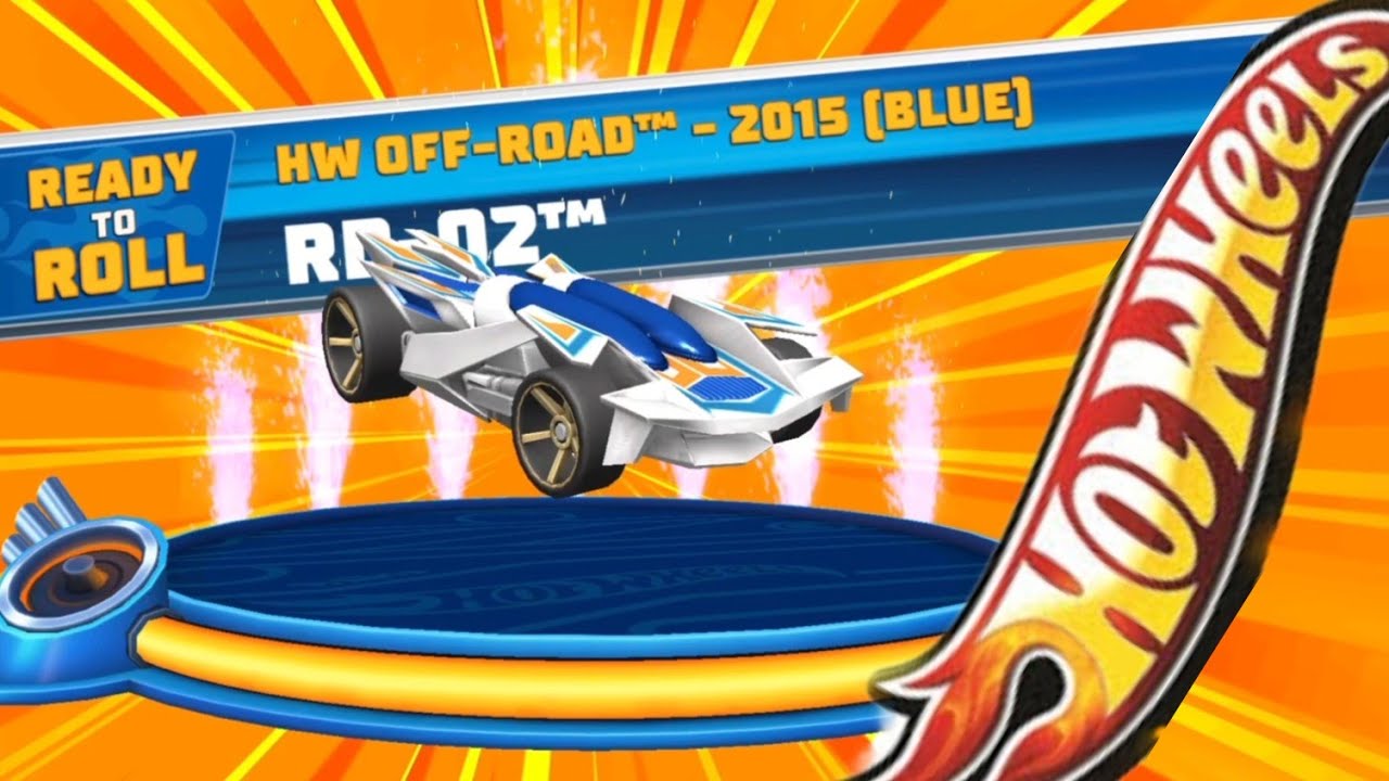 GAMEPLAY: HOT WHEELS UNLIMITED | UNLOCK RD-O2 HW OFF-ROAD 2015 BLUE ...
