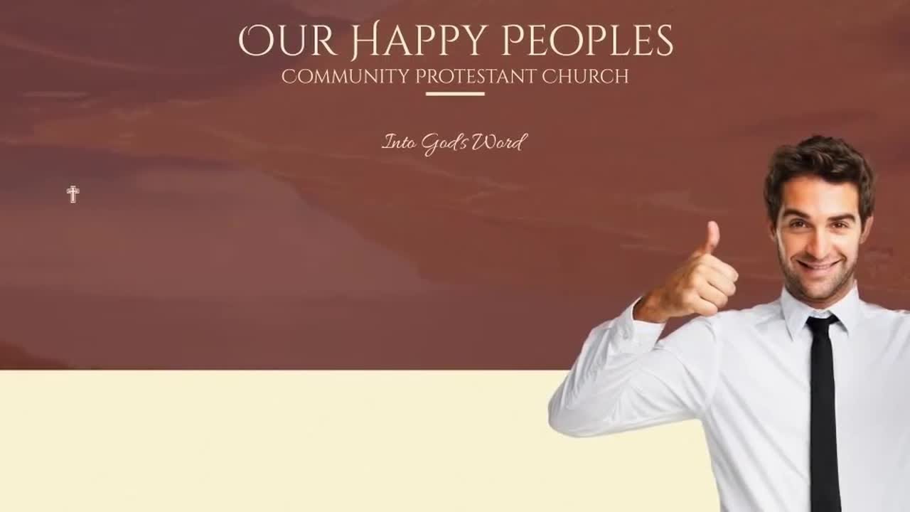 Pastor Presentation - Community Bible Church Slideshow After Effects ...