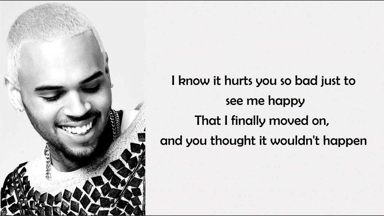 Chris Brown - Don't Check On Me ft. Justin Bieber, Ink (Lyrics Video ...