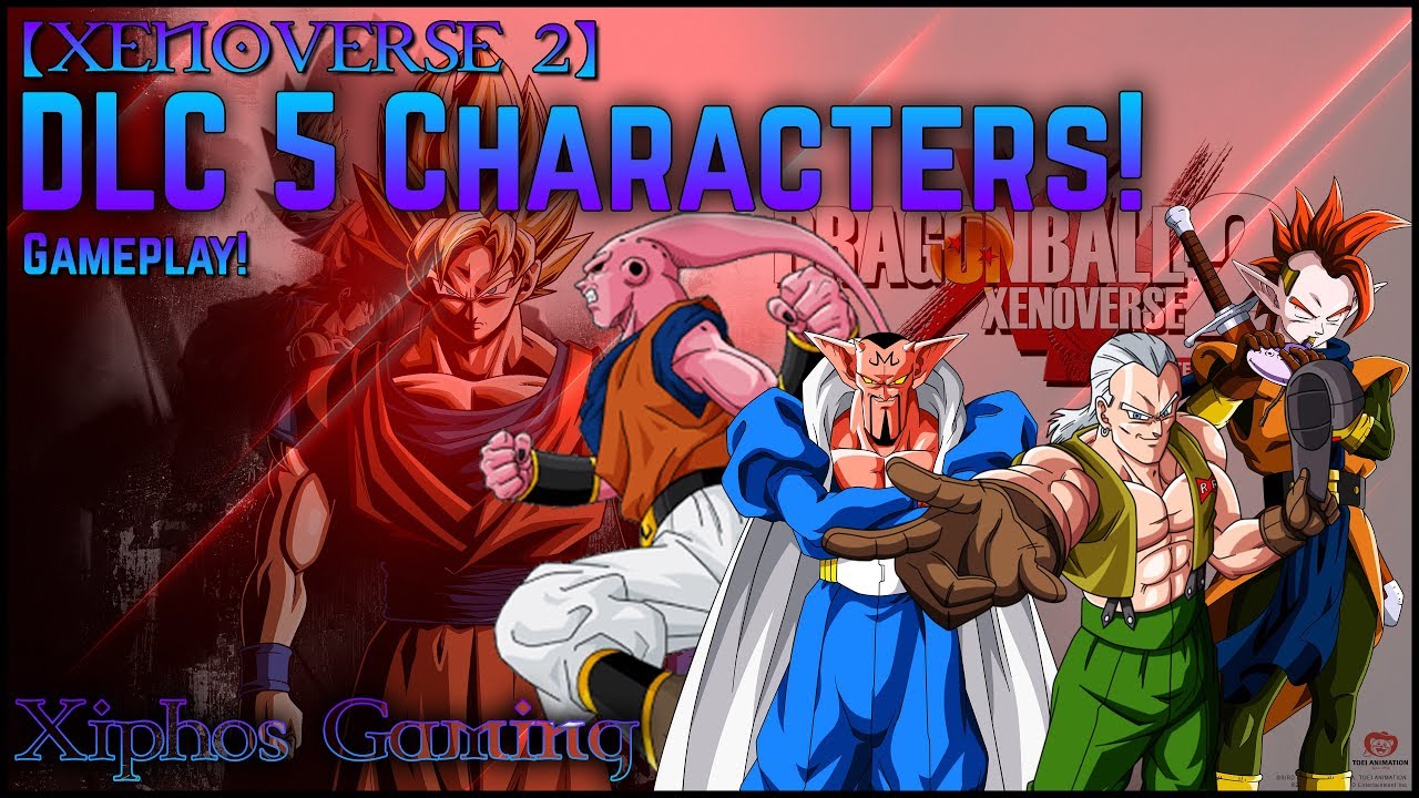 【Xenoverse 2】DLC 5 - New Characters Gameplay - YouTube