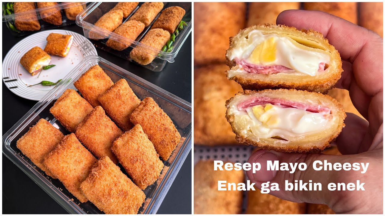 Resep Mayonaise Cheesy untuk Risol Mayo dan tips agar tidak bocor - YouTube