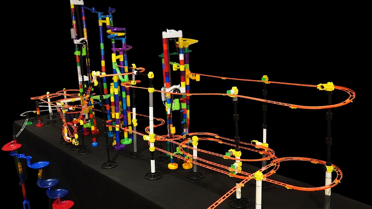 The longest marble run race ever seen! - YouTube