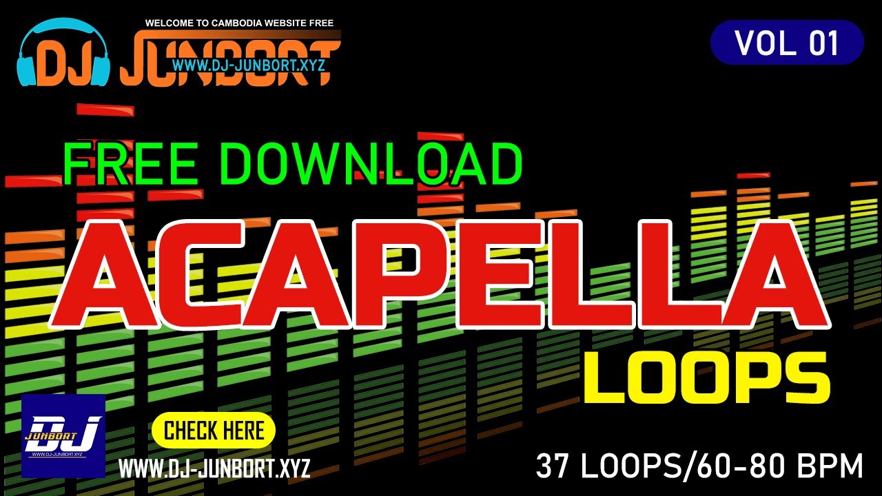 Free Download Acapella Loops Pack - Volume 01 (60-80bpm) - YouTube
