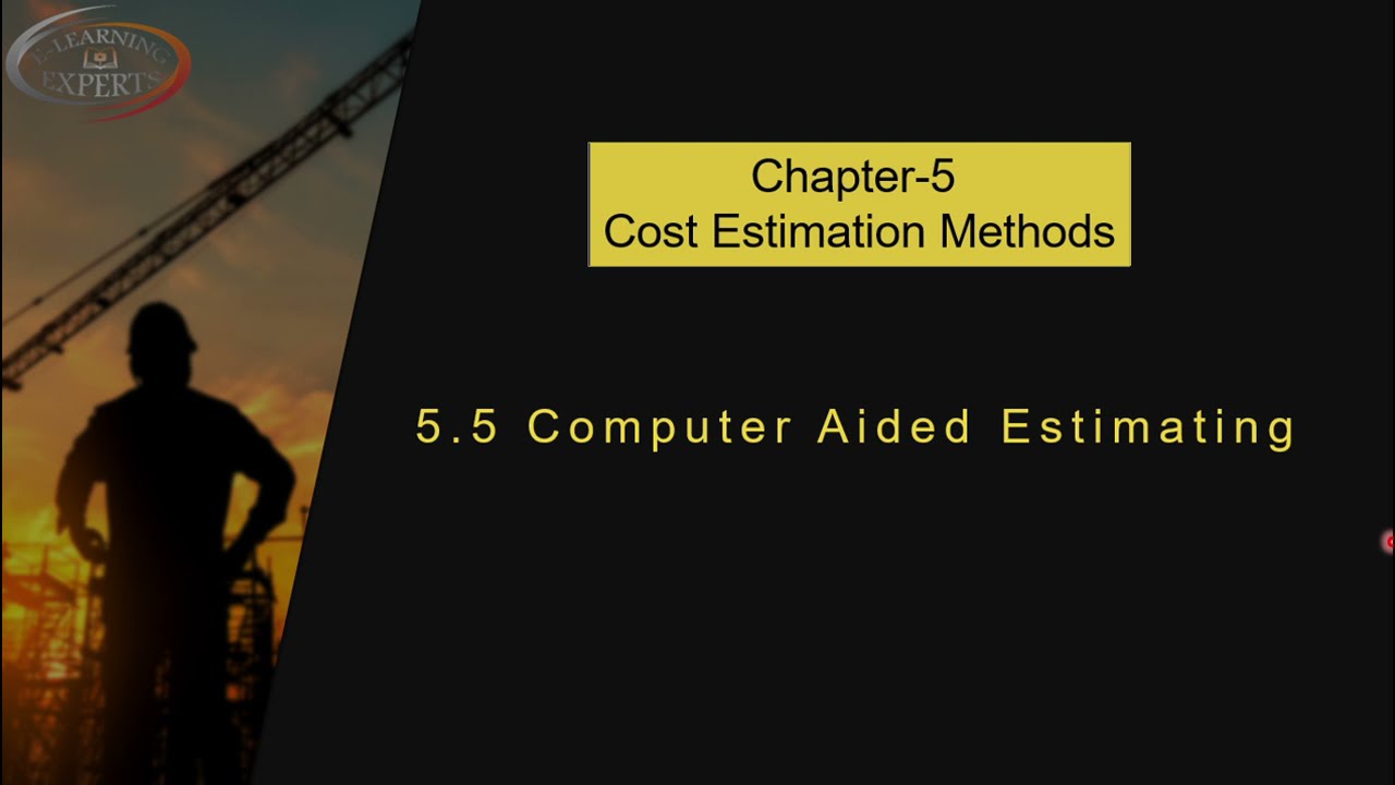 26 Computer Aided Estimating - YouTube