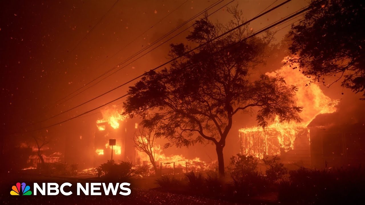 NBC News reporter breaks down how journalists safely cover wildfires ...