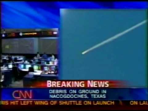 CNN Coverage of STS-107 Part 19 (The Columbia Disaster) - YouTube