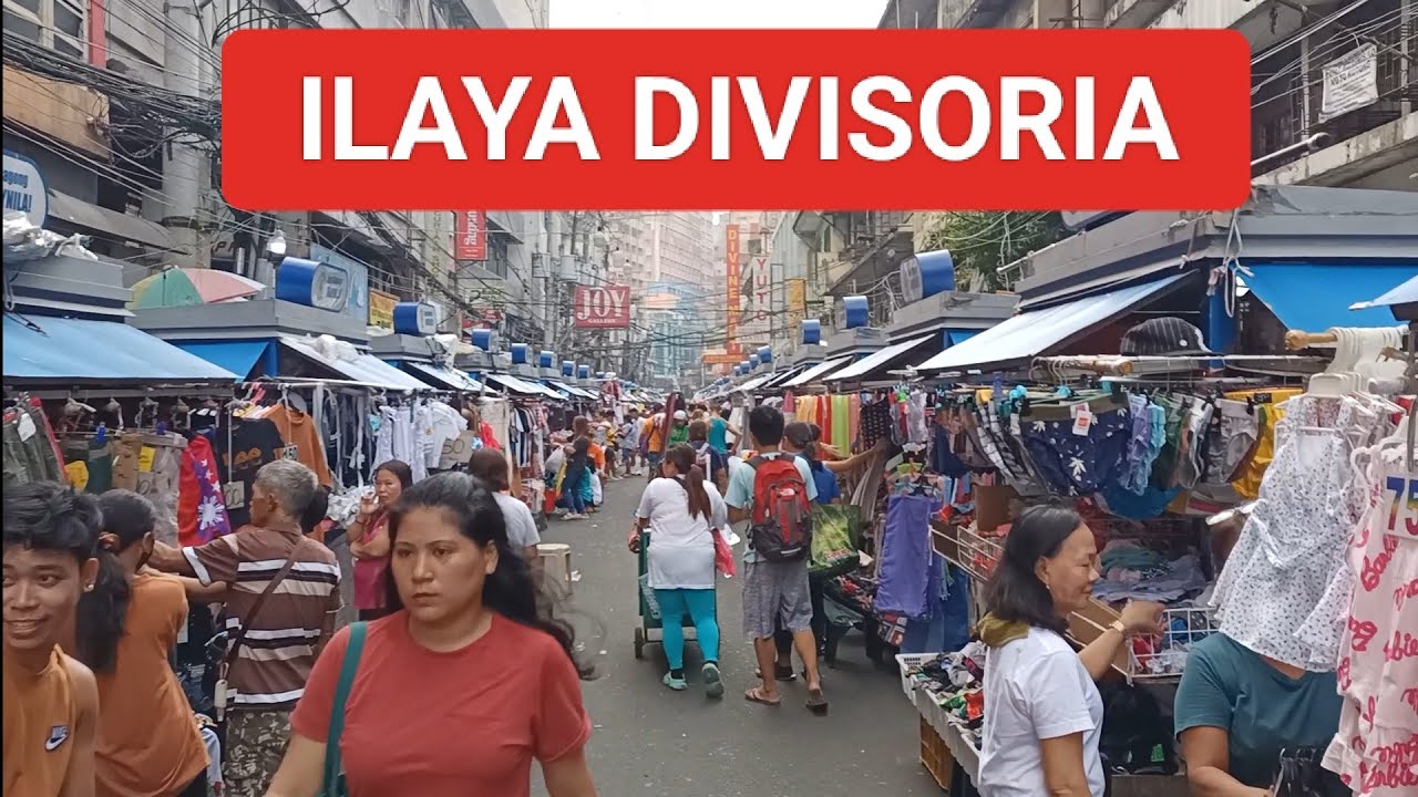 MGA MURANG BILIHIN SA DIVISORIA ILAYA - YouTube