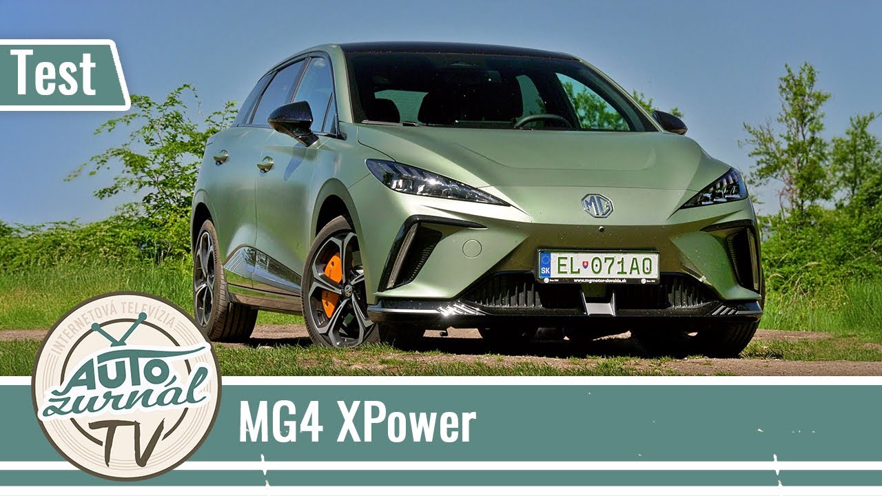 MG4 XPower TEST 4K: Výkon 320 kW/435 koní ako lepší štandard pre ...