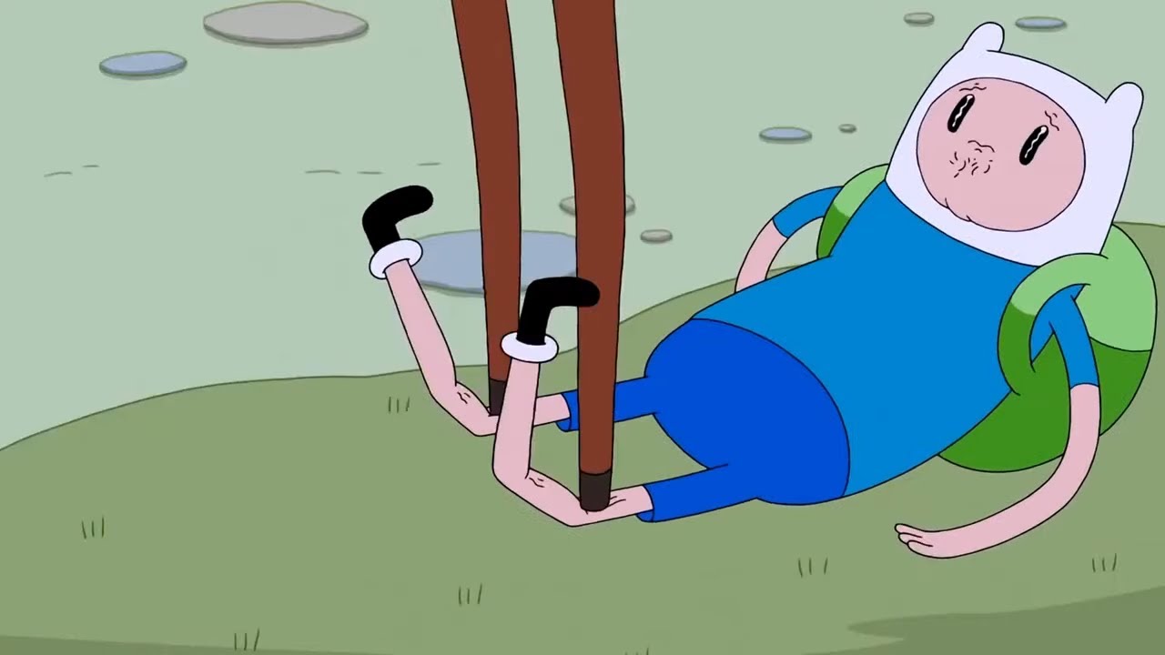 Deer Breaks Finn Legs | Adventure Time - YouTube