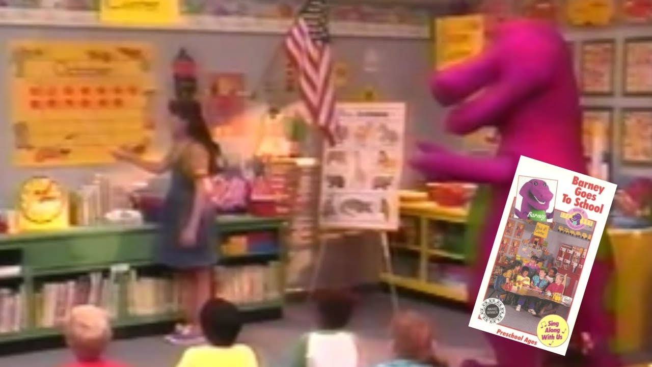 Barney Goes To School! | Barney 💜💚💛 | SUBSCRIBE - YouTube