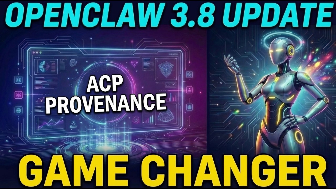 NEW OpenClaw 3.8 Update is HUGE for Coding Workflows! - YouTube
