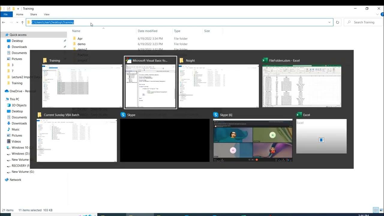 Excel VBA Folders Files - Lecture5 - Chapter7 - English language - YouTube