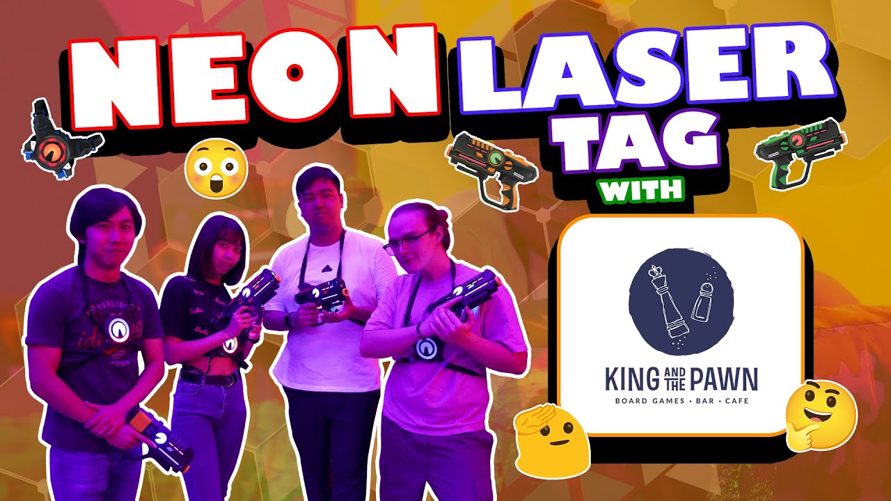 Fun-Filled Neon Laser Tag with King and the Pawn | FunEmpireStories ...