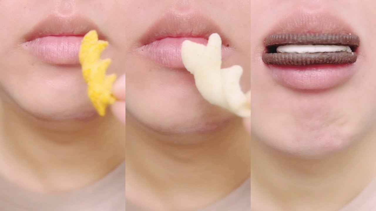 asmr SNACK COOKIE🍪🍪munch eating sounds - YouTube