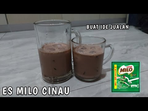 cara buat es milo cincau buat ide jualan || TERBARU 2022 - YouTube