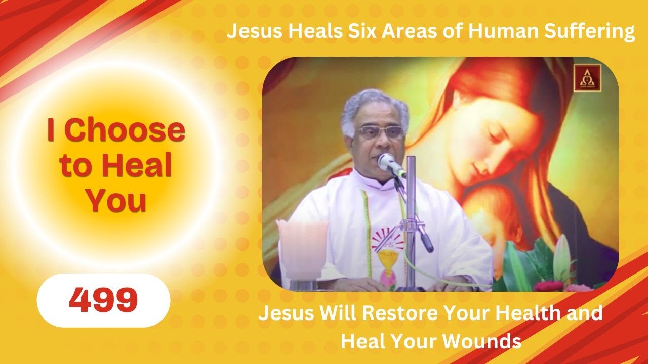 Jesus will restore your health and heal your wounds | I Choose to Heal ...