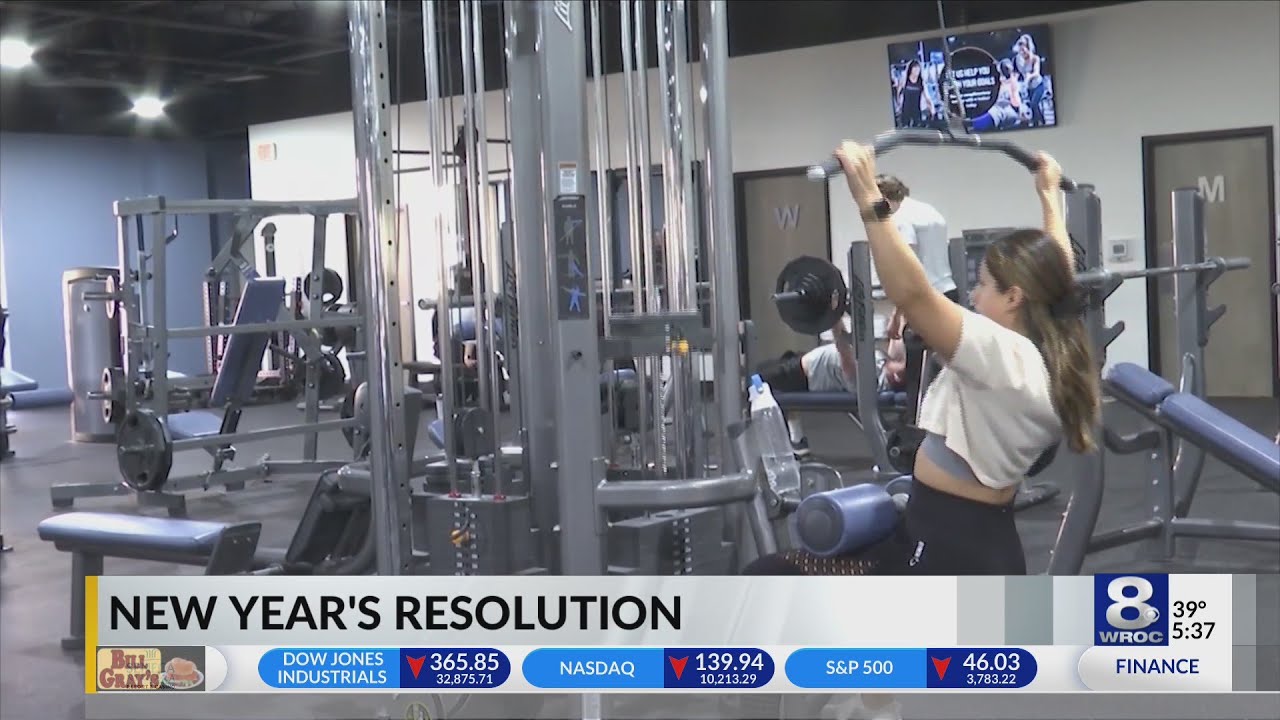 Gym membership sign ups may increase in January of the new year - YouTube