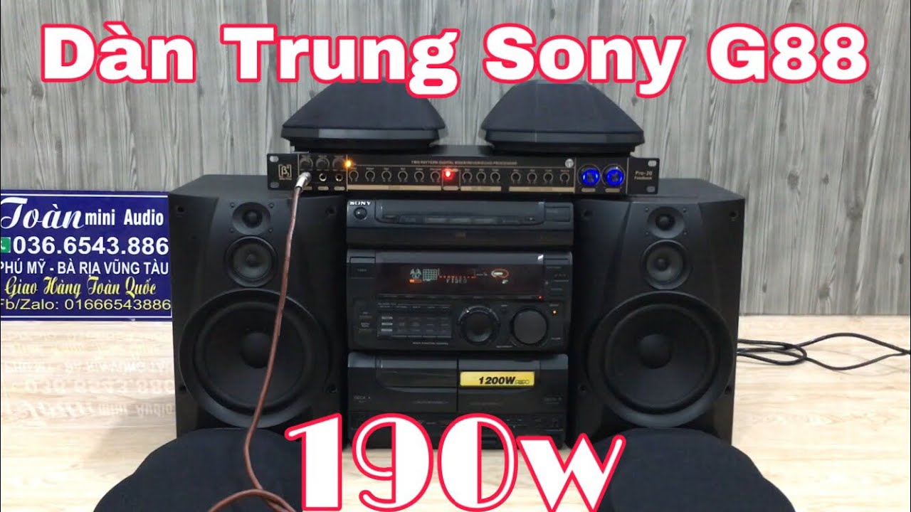 Trâu đất Sony G88 - Test Karaoke hát hò đơn giản - Giá 3Tr2 - LH 036. ...