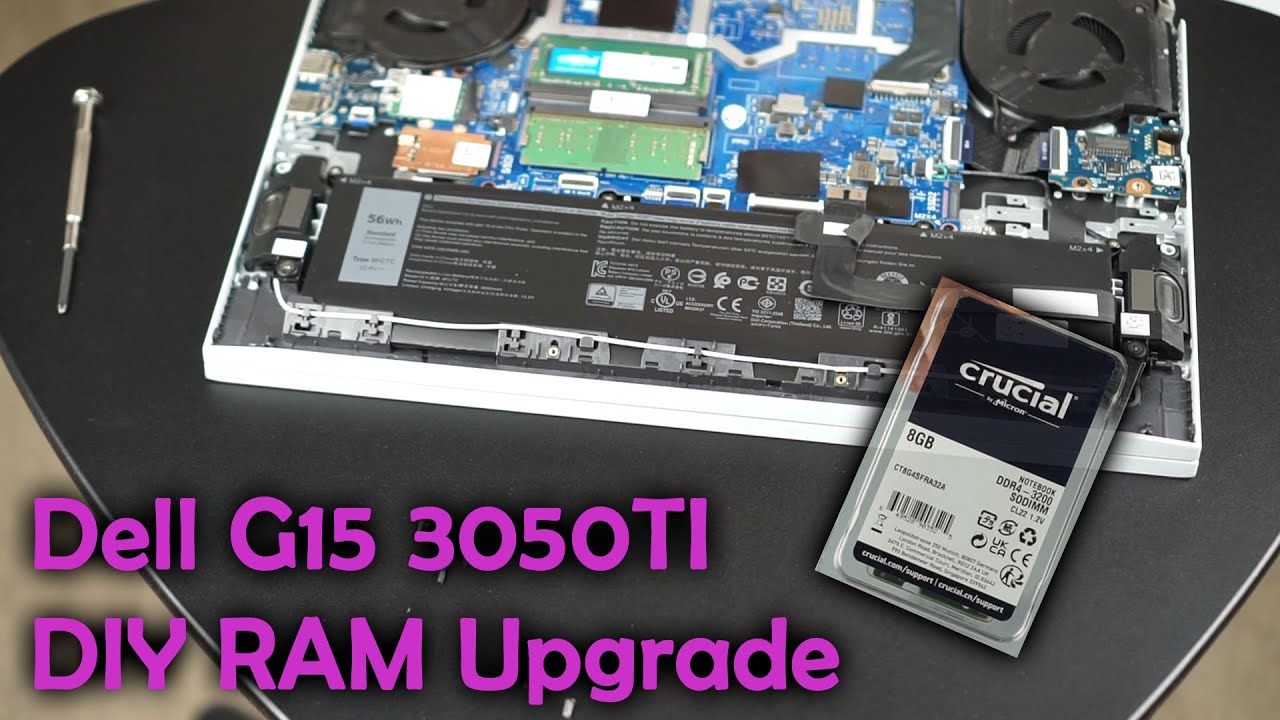 DIY Dell G15 Laptop Dual Channel RAM Upgrade! IT'S WORTH IT!! - YouTube