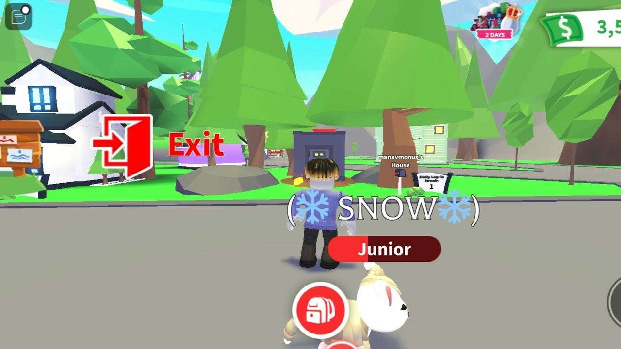 Playing Adopt Me In Roblox - YouTube