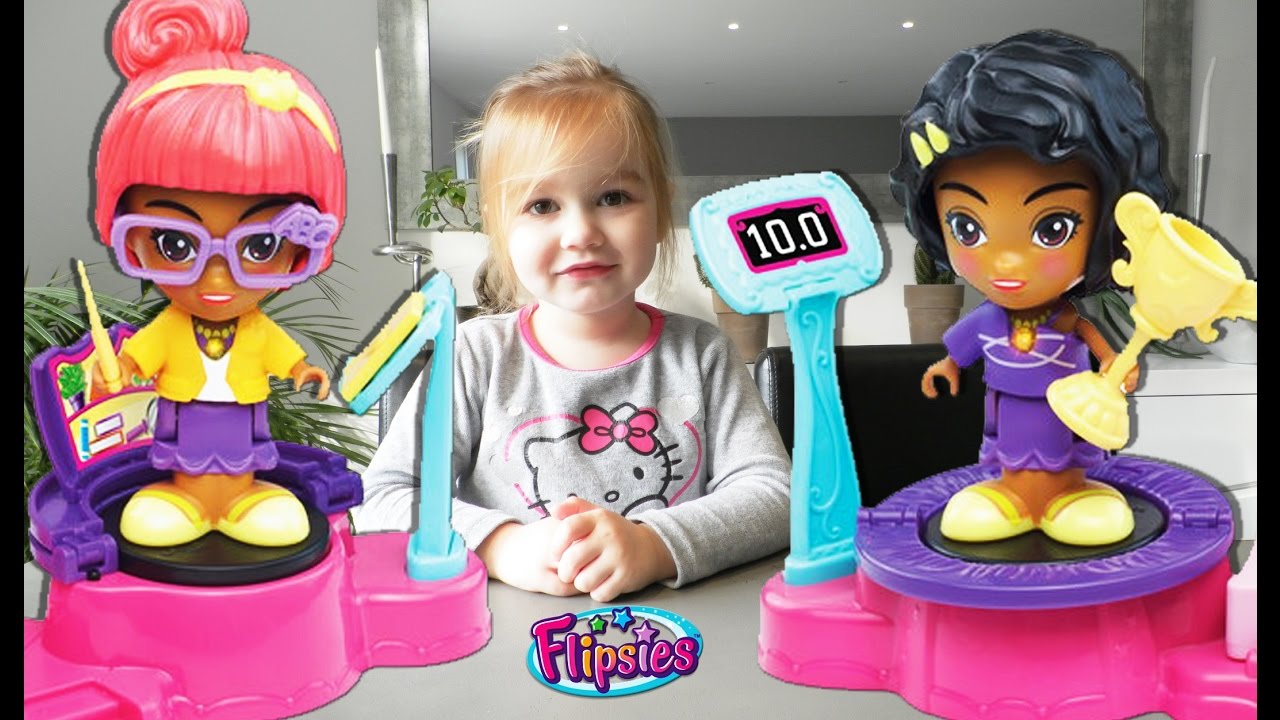 Poupee Vtech Flipsies Lexi : trampoline et maitresse (unboxing) - YouTube