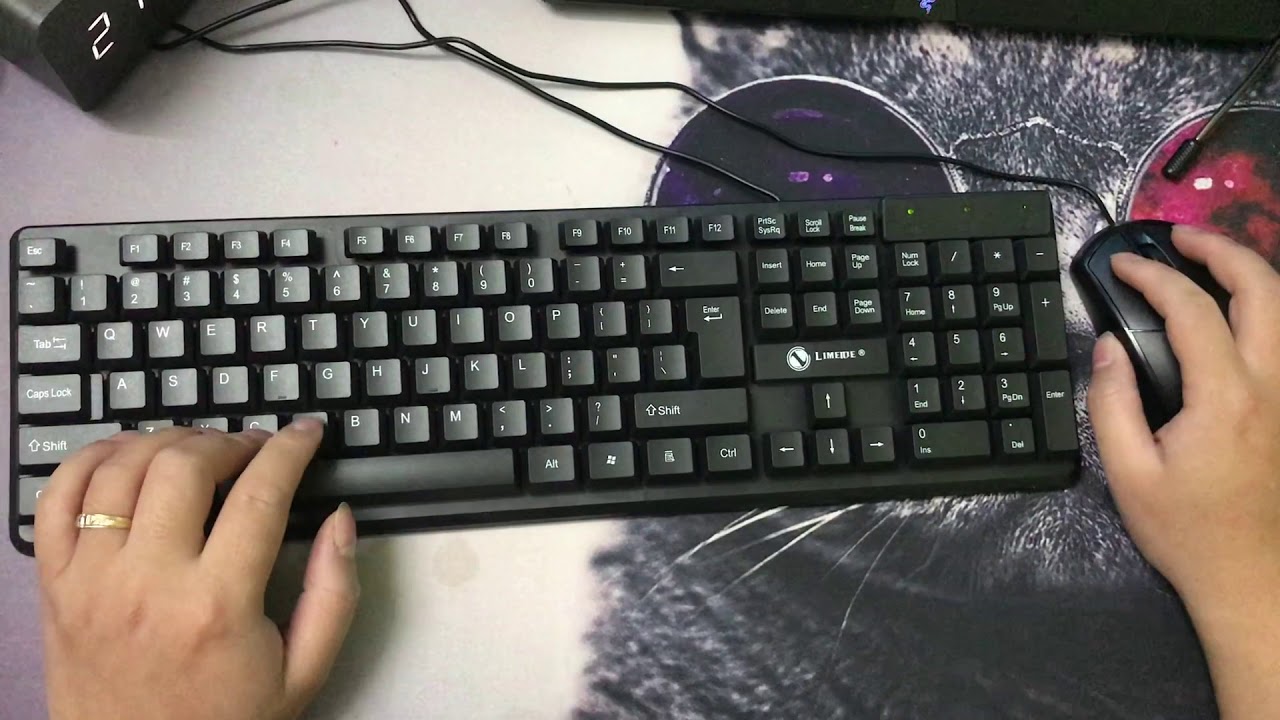 Bộ Bàn Phím và Chuột Limeme T13 - YouTube