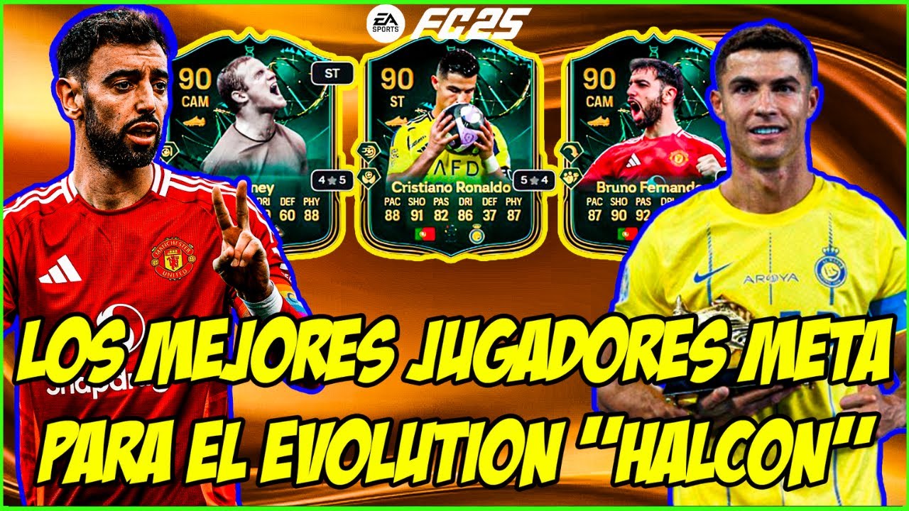 LAS MEJORES OPCIONES PARA LA EVO DE "HALCÓN" EN EA FC 25 - YouTube