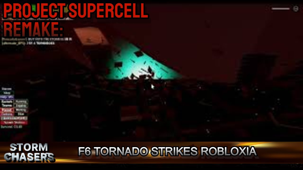 PSR - Project Supercell Remake : F6 Tornado Strikes Robloxia - YouTube