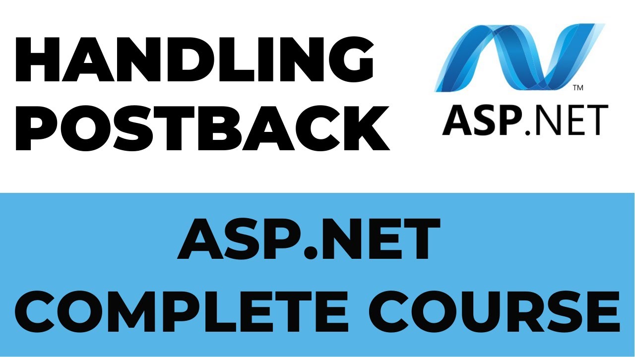Handling Post back in Asp.net | Asp.net Complete Course. - YouTube