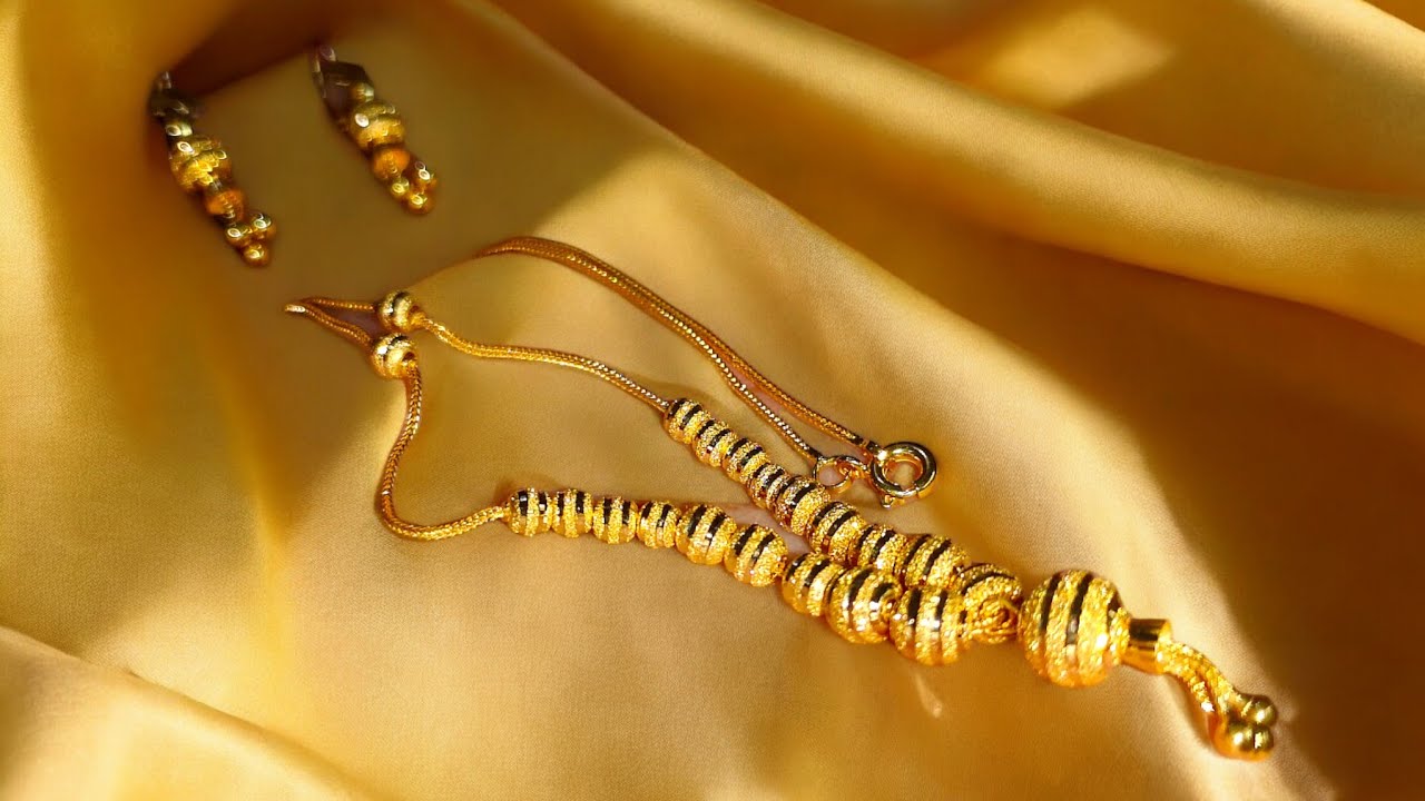 1 tola gold chain new design | 1 tola gold set with price | gold mala ...