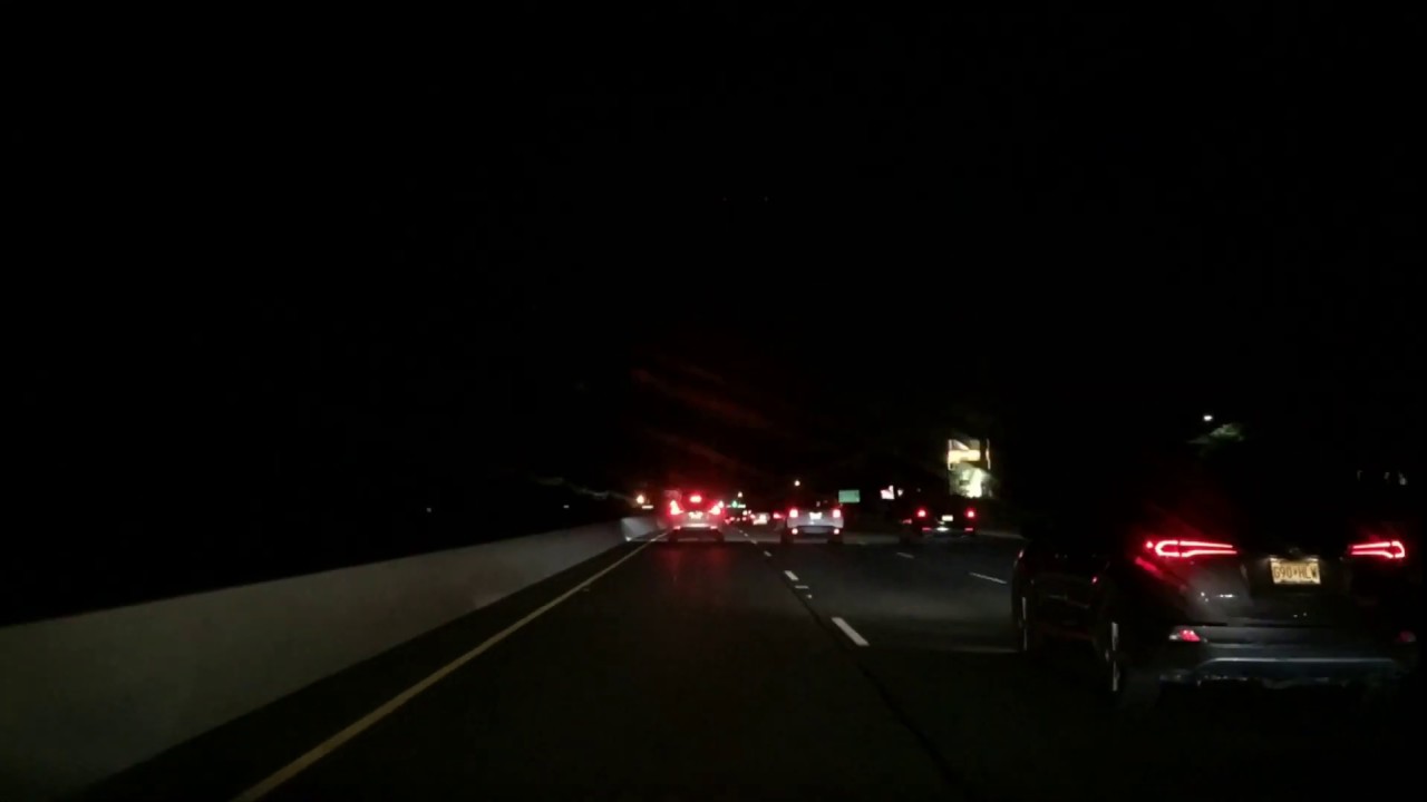 Driving to Philadelphia - Night - YouTube