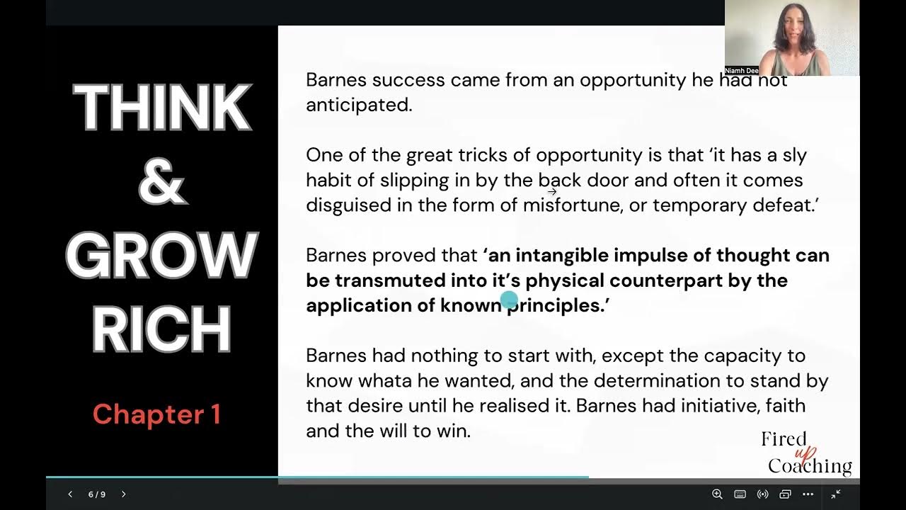 Definiteness Of Purpose: Your Definite Chief Aim - YouTube