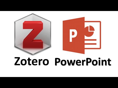 Comment utiliser Zotero directement sur Powerpoint - copie rapide des citations et des ...