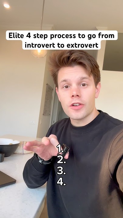 4 steps to go from introvert to extrovert #personality #andrewgodwin - YouTube