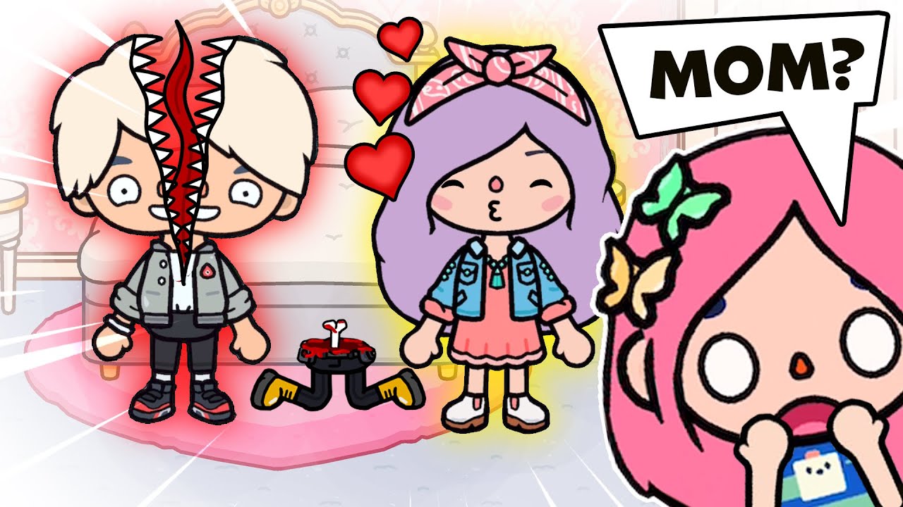 My Mom's New Boyfriend Is Monster! I Can't Believe It 😱 Toca Boca ...