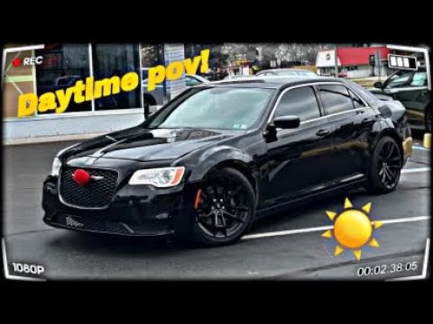 SCAT PACK 300 DAYTIME POV *CUTTING UP WITH A HELLCAT 300! - YouTube