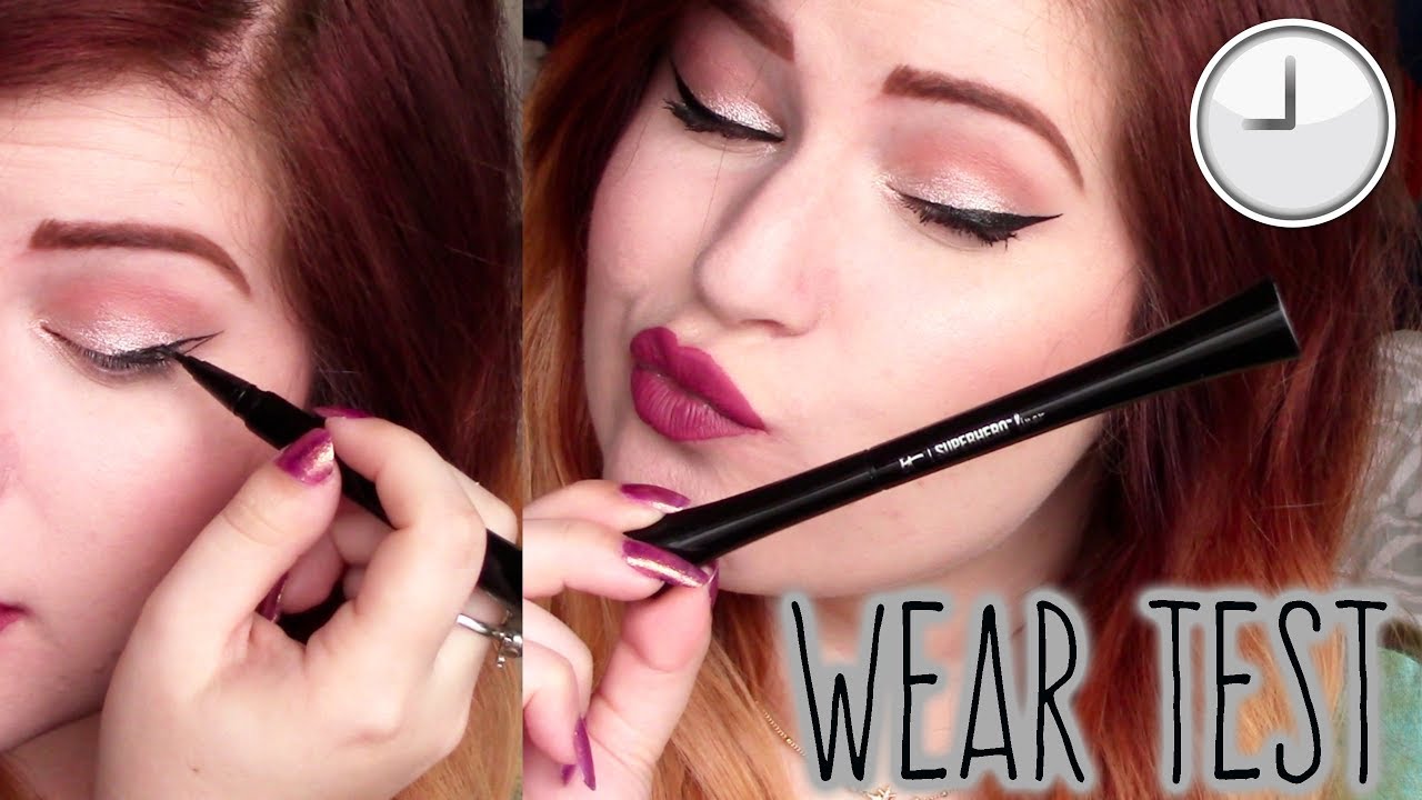 IT COSMETICS SUPERHERO LINER LASTING IMPRESSION REVIEW - YouTube
