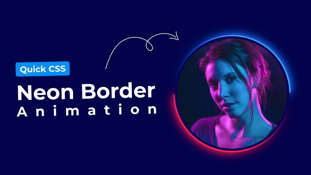 Quick Css Neon Border Animation Css Border Animation Neon Effect