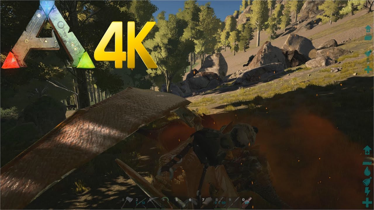 Ark Survival Evolved Play. Special 4K Alpha Raptor clip - YouTube