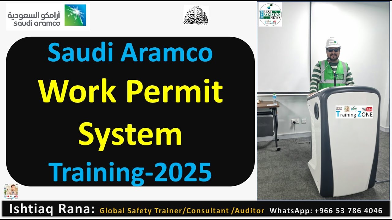 Saudi Aramco Work Permit Receiver Training-2025 - YouTube